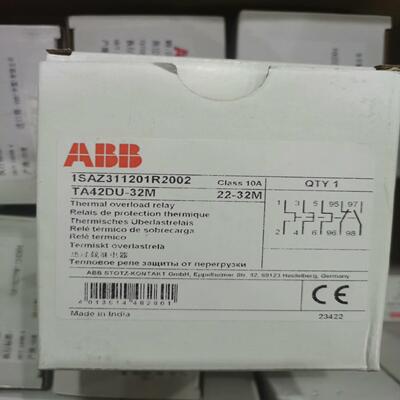 原装热过载继电器 TA42DU-32M 整定电流22-