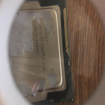 （设备配件）拆机i7 4790CPU，成色见图，无暗病，