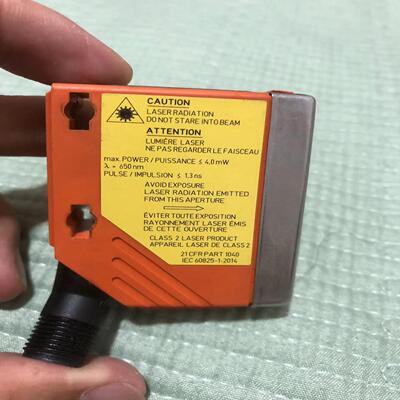 [德峰]易福门Ifm O5D100 激光测距传感器，功能包好，成色如