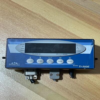 [德峰]美国Transcell传力称重仪表 TI-500E 实物拍摄