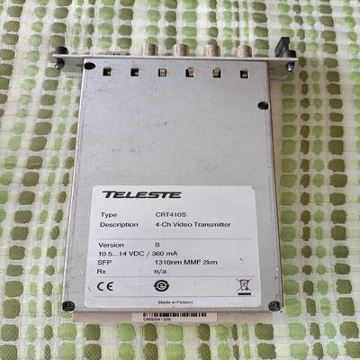 [德峰]TELESTE泰勒斯特 ，4通道视频发射器，CRT410S，
