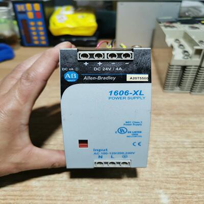 （设备配件）拆机AB罗克韦尔电源，1606-XLDNET4，实物拍摄，成