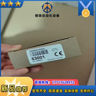 BANNER邦纳Q60BB6AF2000Q全新原装正品630议价