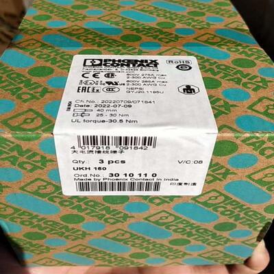 菲尼克斯大3010110电流接线端子 ukh150 螺钉端子议价