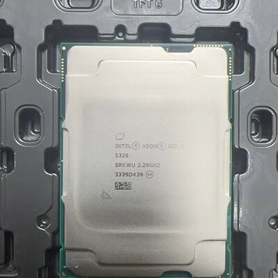 询价英特尔 金牌 5320 正式版CPU 有20颗 功能齐全 一可维修