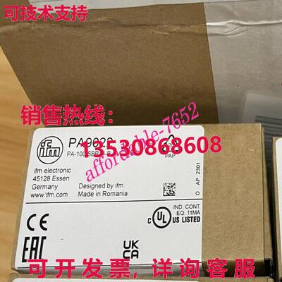 IFM PA9022 PA-100-SBR14-B-DVG/US/V//库存现货