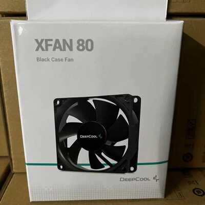 XFAN80 8CM机箱散热风扇 8cm电脑电源风扇全新