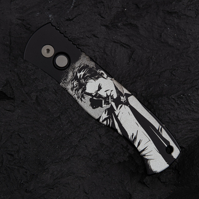 MeteorEDC 艾默生超技术联名 CQC-7 战术户外M390 康斯坦丁雕刻