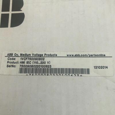全新ABB触摸屏1VCF750090802REF542plus需询价