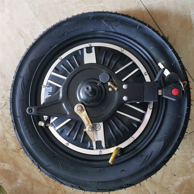 全新纯铜新国标电机14/250 14X2.5电动车铜线电机涨刹350W500w48V