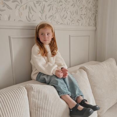 帆布鞋魔术贴男童女童