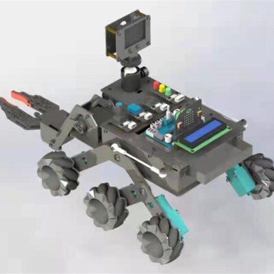 microbit智能小车人工智能套件视觉AI物联网开发机器人 Micro:bit