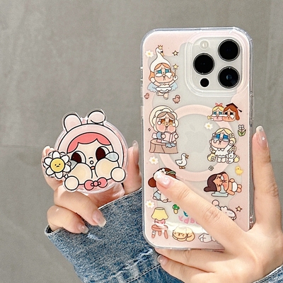 花朵哭娃适用三星s26ultra手机壳