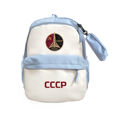 苏维埃火箭USSR前苏联拼接书包