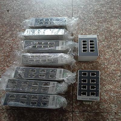 拆机菲尼克斯交换机，8TX，2891002，2891929，