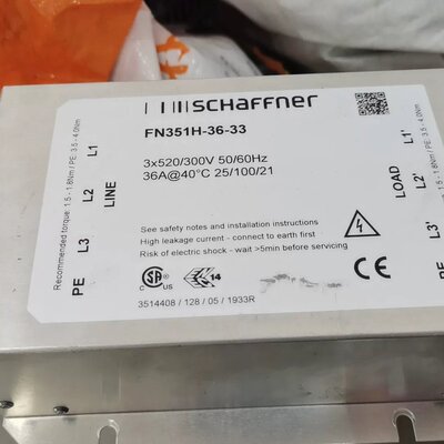 议价SCHAFFNER三相滤波器 FN351H-36-33可维修
