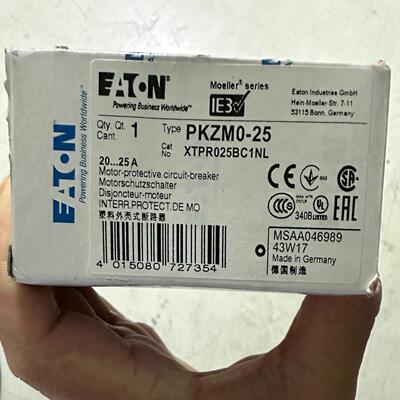 ETN/伊顿穆勒 MOELLER马达保护开关 断路器 PKZ
