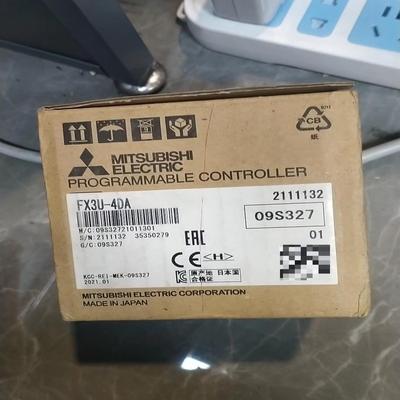 原装正品模块FX3U-4DA，拍，现货，出