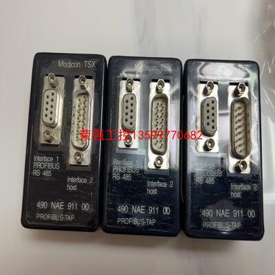 【荣强工控】施耐德490NAE91100。功能正常，拆机实物