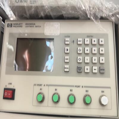 [德峰]HP86060A光开关.通电正常，运费自理