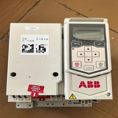 [德峰]一台 变频器-4拆机ABB --017AACS53001