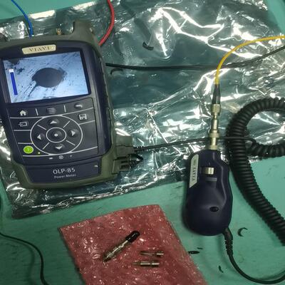 [德峰]VIAVI p5000I 测试如图 带头