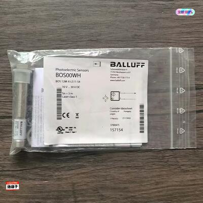 全新原装正品 巴鲁夫 BOS00WH 传感器 BOS 12M