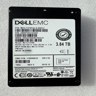 （设备配件）EMC 3.84T SAS 118000632 005052