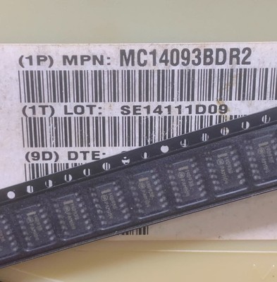MC14093BDR2G MC14093 14093B 全新进口原装正品现货SOP14 触发器