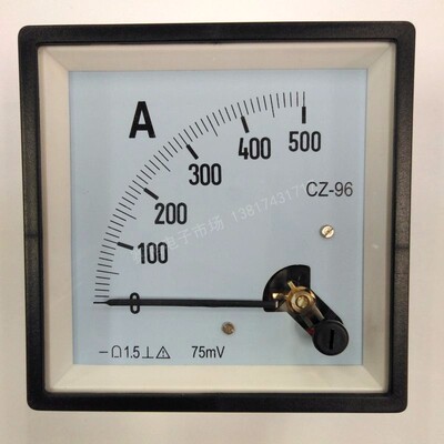 CZ-96 500A/75MV 直流电流表 96 50A/DC75MV 直流表头 200A 100A