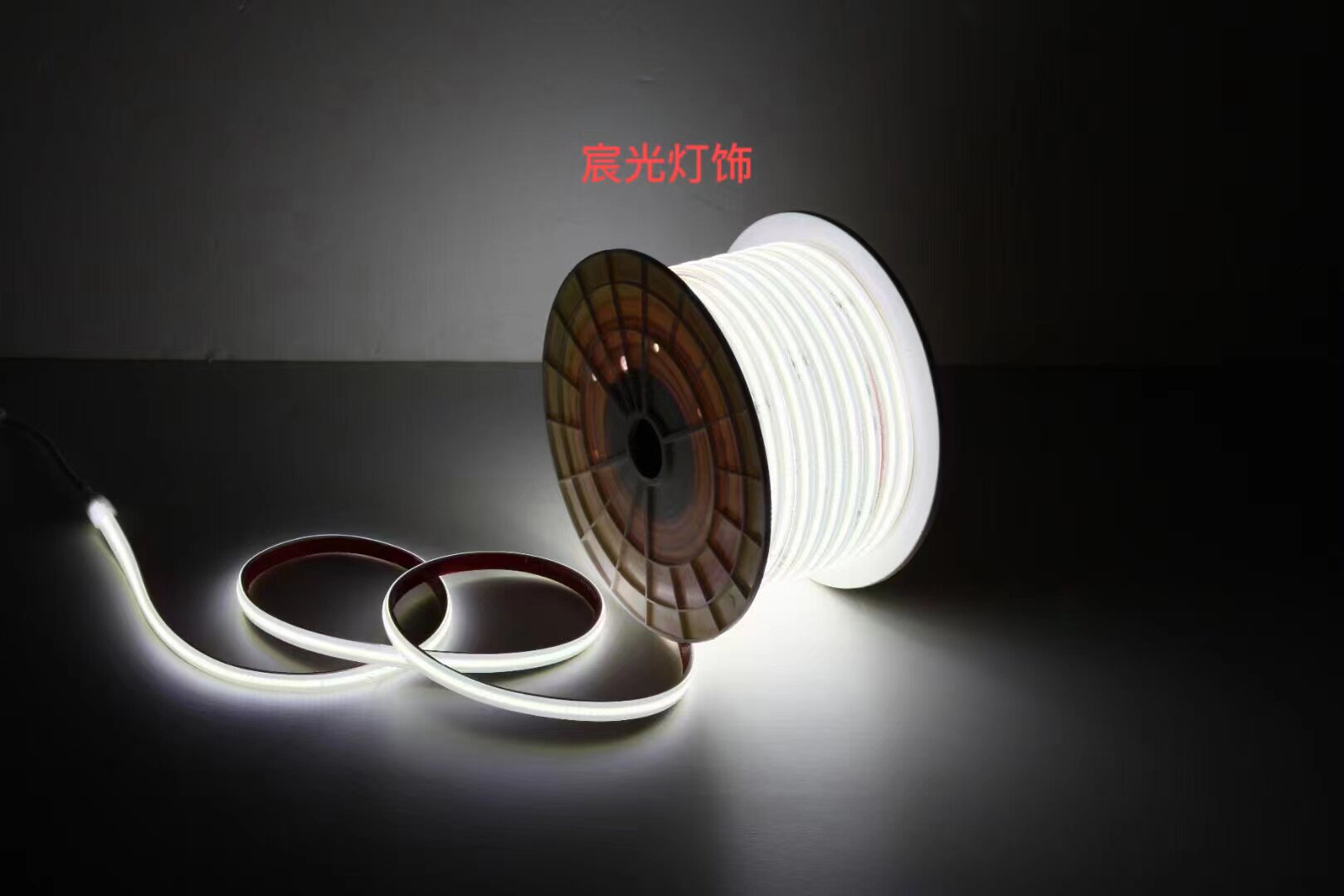led柔性cob灯带220v软灯条嵌入式户外室内吊顶橱柜背景商场线形灯