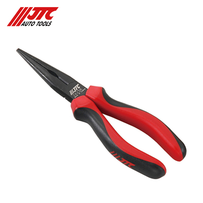 台湾JTC汽修专用工具 双色柄尖嘴钳JTC34236 JTC34238