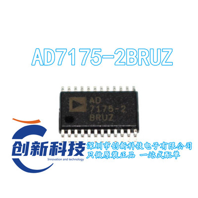 AD7175-2 AD7175-2BRUZ 模数转换器 封装TSSOP24 贴片 原装正品