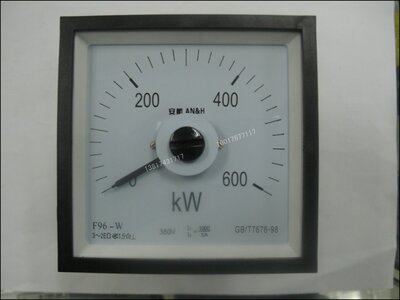 定制 船用 防震张丝仪表 广角度表F96-W功率表（Q96-W、51L5-W）