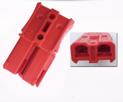 叉车电瓶蓄电池电源充电插头40A600v电动工具插件器连接器