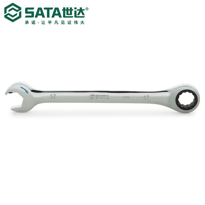 Sata/世达五金工具全抛光开口快扳梅花扳手43601-43619