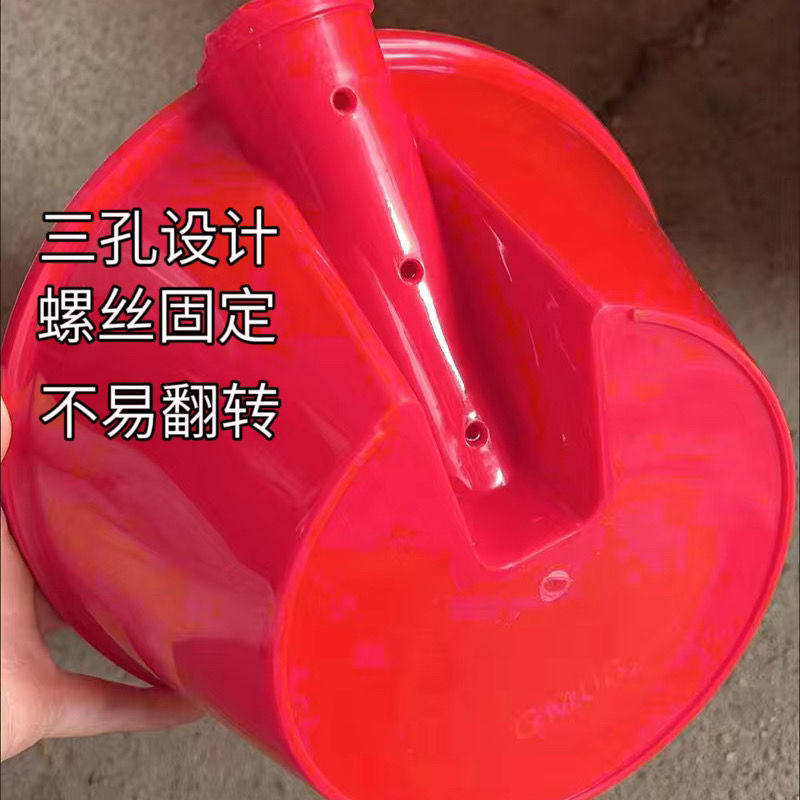 农用工具粪瓢长柄水瓢浇水灌溉熟胶牛津材质水舀子牛筋特大号塑料