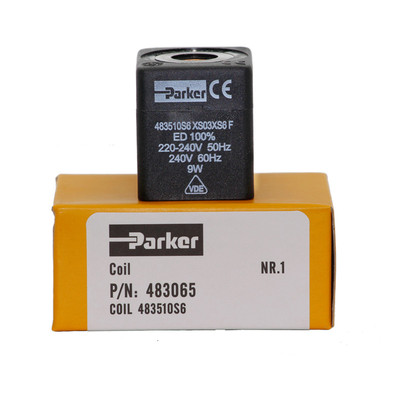 原装正品PARKER船用电磁阀线圈 483510S6 XS03X6F 空压机电磁阀