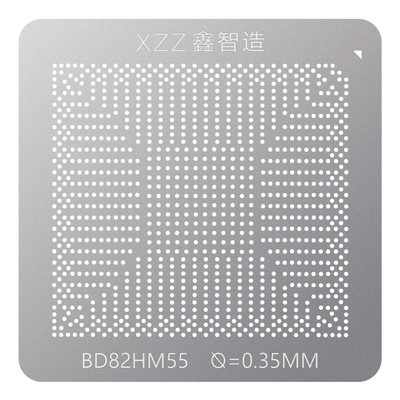 鑫智造BD82HM55/57 BD82PM55 BGA手工植球钢网 直接加热不变形