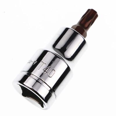 波斯12.5mm花型旋具套筒梅花形六角T20T27T30T40T45T50T55T60T70