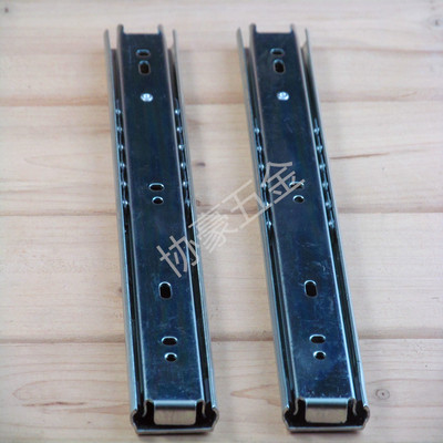 宽二节轨道滚珠静音抽屉