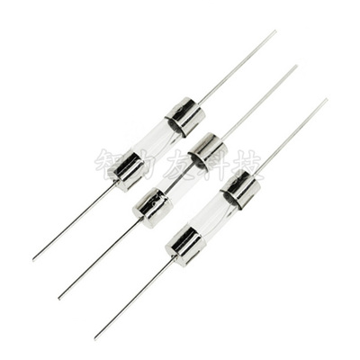 5*20mm 2A 250V 带引脚玻璃保险管 带引线保险丝 5X20 F2AL250V