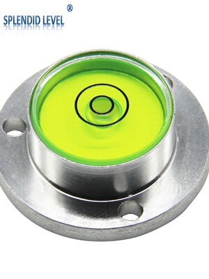 金属圆水平仪迷你小型高