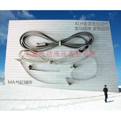 不锈钢迷你气缸MA20X50X55X60X65X70X75X80X90X100-S-CA-U平尾