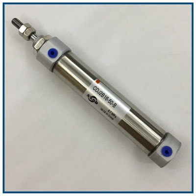 气动圆形不锈钢小型迷你气缸PB/CDJ2B10X10X20X30X40X50笔形微型