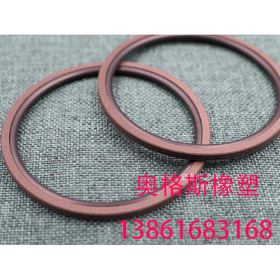 孔用旋转格莱圈回转方形圈GNS BNS OED115*104*4.2 115*99.5*6.3*