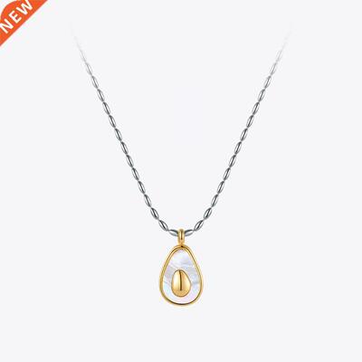 ENFASHION Avocado Chain Necklace For Women Cute Fruit Neckla