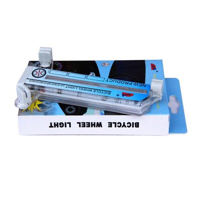 3D Bicycle Spoke LED Lights Illuminate The Streets With Fanc