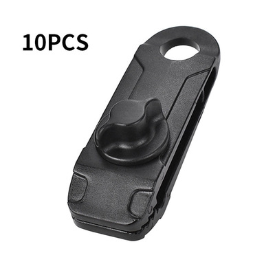 10pcs Tarpaulin Clip Awning Tent Lashing Buckle Outdoor