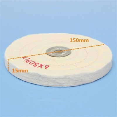 Lowest Price 6 inch Buffing Polishing Wheel 1/2 inch Arbor B